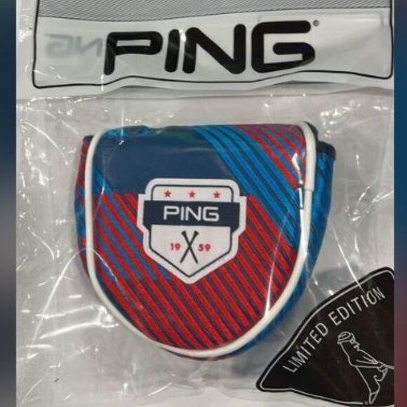 Ping | Other | Nwt Ping Stars And Stripes Mallet Putter Headcover ...